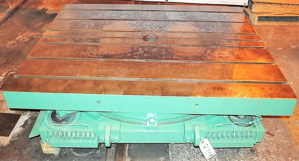 Used Giddings & Lewis 48" x 60" Hydrostatic Rotary Table| Prestige ...