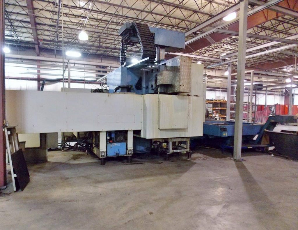MAZAK Versatech V40 CNC 5-Face Double Column Vertical Machining Center ...
