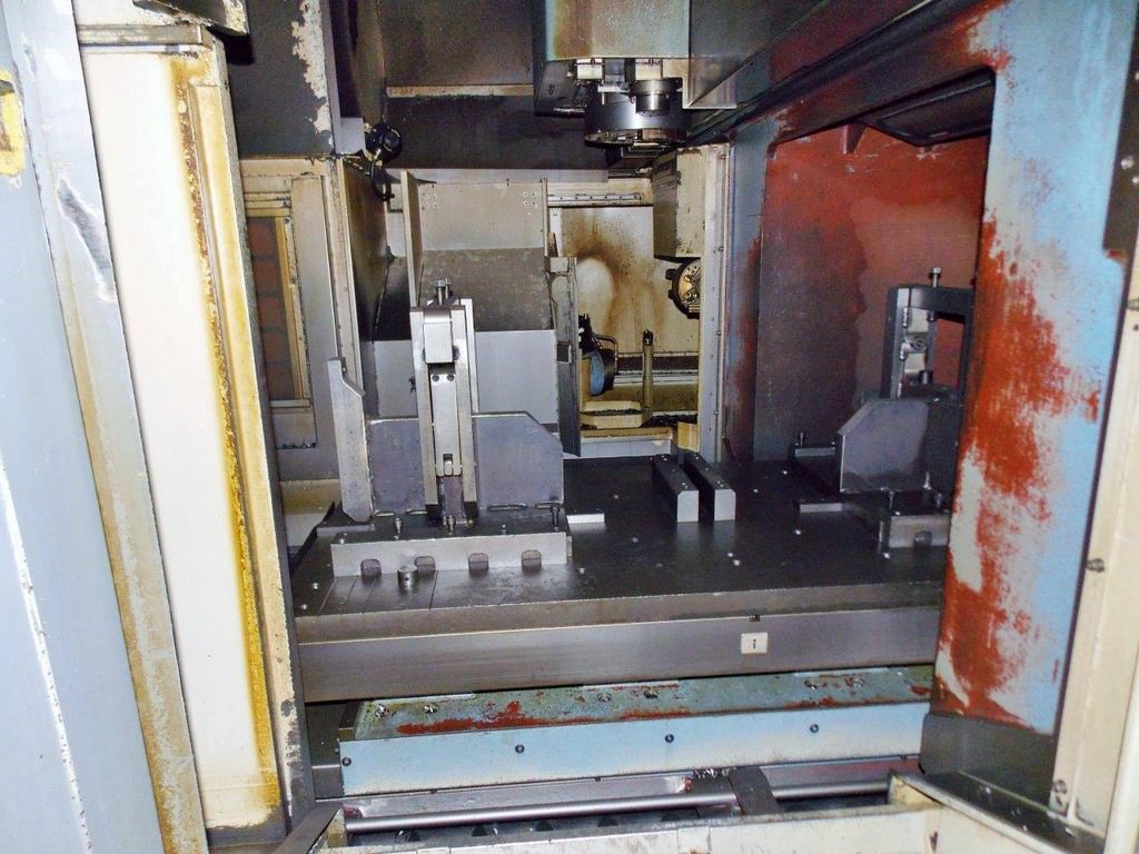 MAZAK Versatech V40 CNC 5-Face Double Column Vertical Machining Center ...