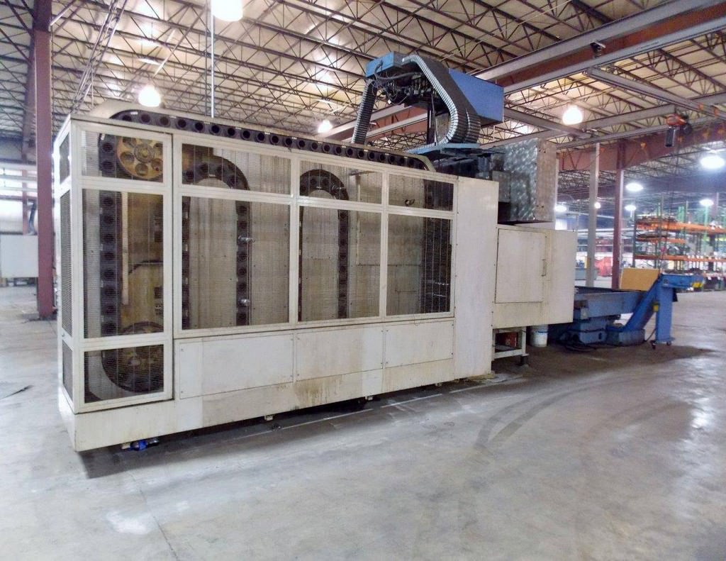 MAZAK Versatech V40 CNC 5-Face Double Column Vertical Machining Center ...