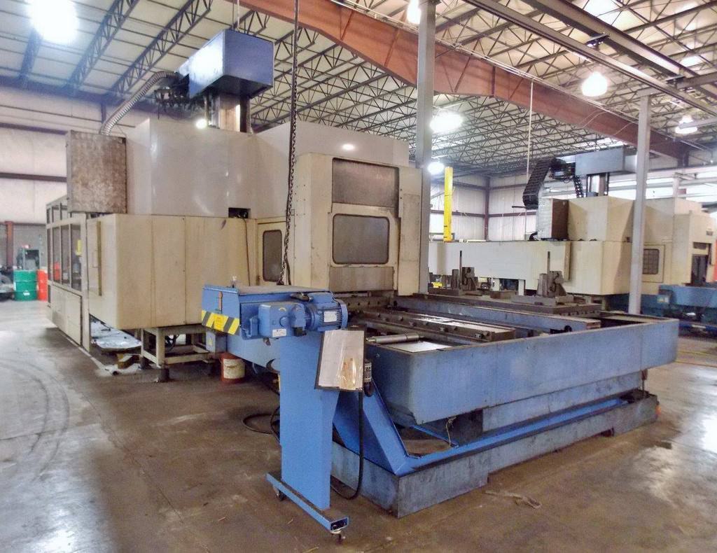 MAZAK Versatech V40 CNC 5-Face Double Column Vertical Machining Center ...