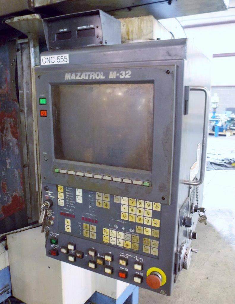 MAZAK Versatech V40 CNC 5-Face Double Column Vertical Machining Center ...