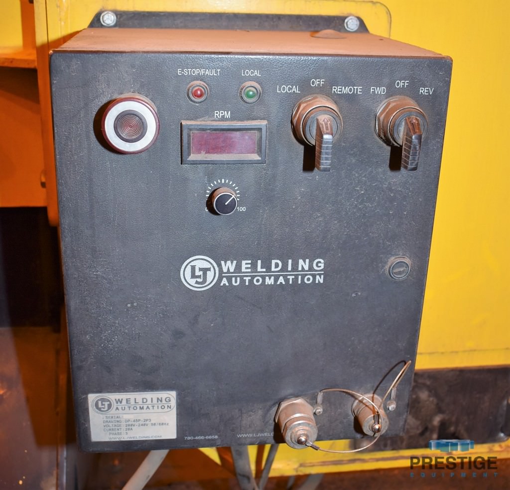 Used LJ Welding Automation 45P-500 10,000 lb. Welding Positioner ...