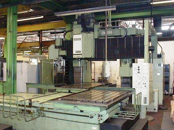 OKUMA MCV-A Double Column CNC Vertical Machining Center - Mills Bridge ...