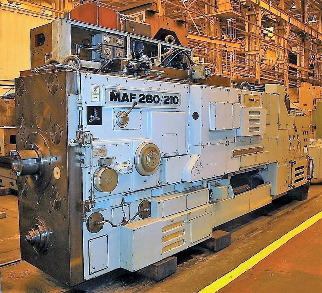 Mitsubishi MAF 280/210 210 MM CNC Floor Type Horizontal Boring Mill ...