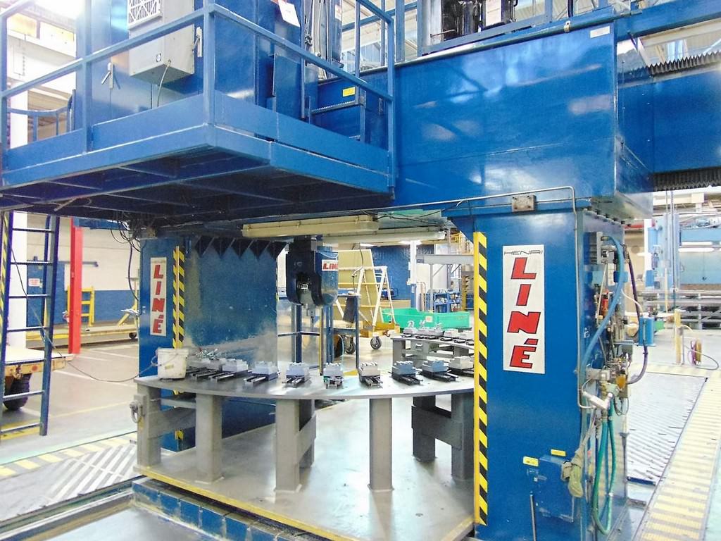 HENRI LINE GICAMILL 29 HS/5 5-Axis CNC Travelling Gantry Mill ...