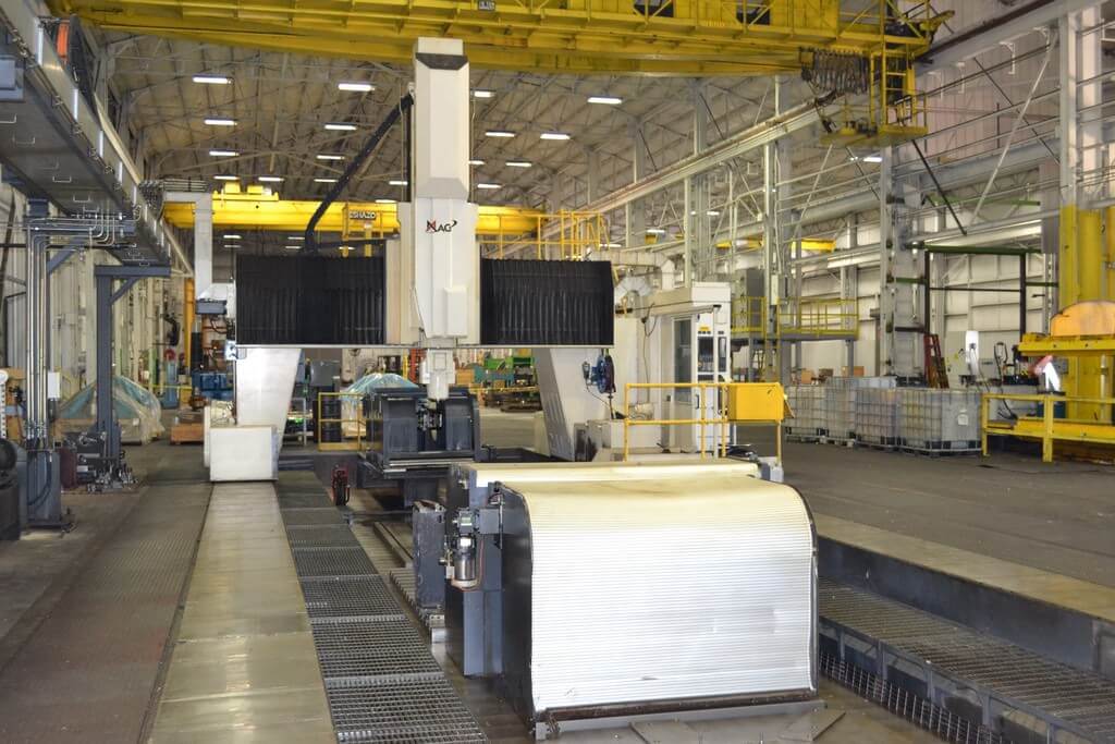 Ingersoll Double Column 5-Axis CNC Planer Mill - Mills Bridge & Planer ...