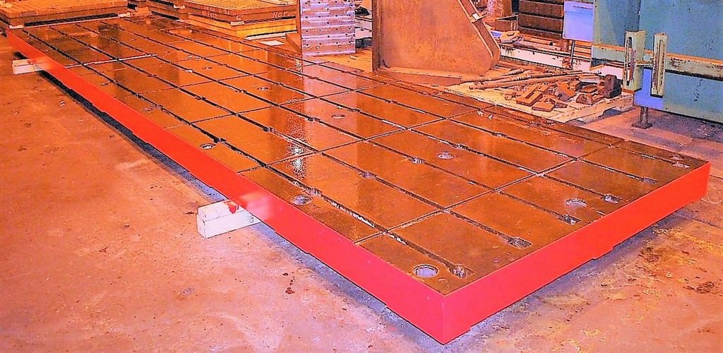 Used T-Slotted Floor Plate (1) 72" x 288" | Prestige Equipment