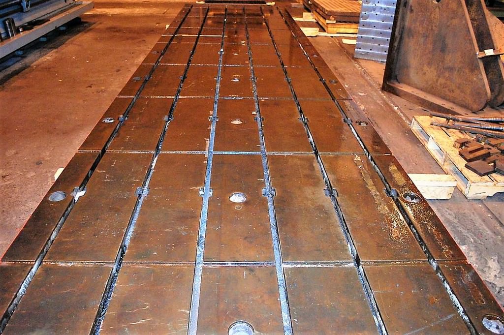 Used T-Slotted Floor Plate (1) 72" x 288" | Prestige Equipment