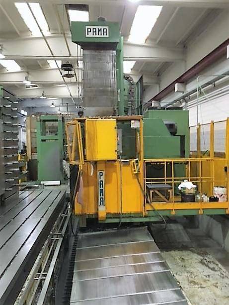 140 MM Pama SpeedRam CNC Floor Type Horizontal Boring Mill - Boring ...
