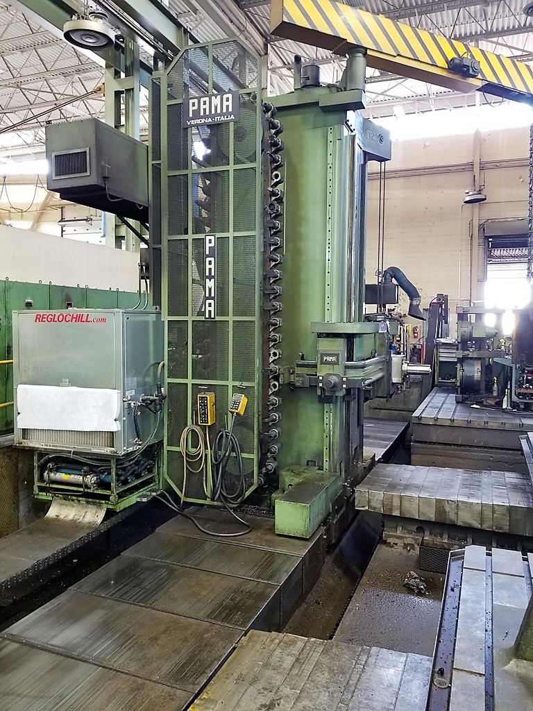 160 MM Pama FT 160 CNC Floor Type Horizontal Boring Mill - Boring Mills ...