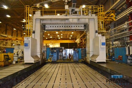 Used Ingersoll Traveling Gantry Type Adjustable Rail Milling Machine ...