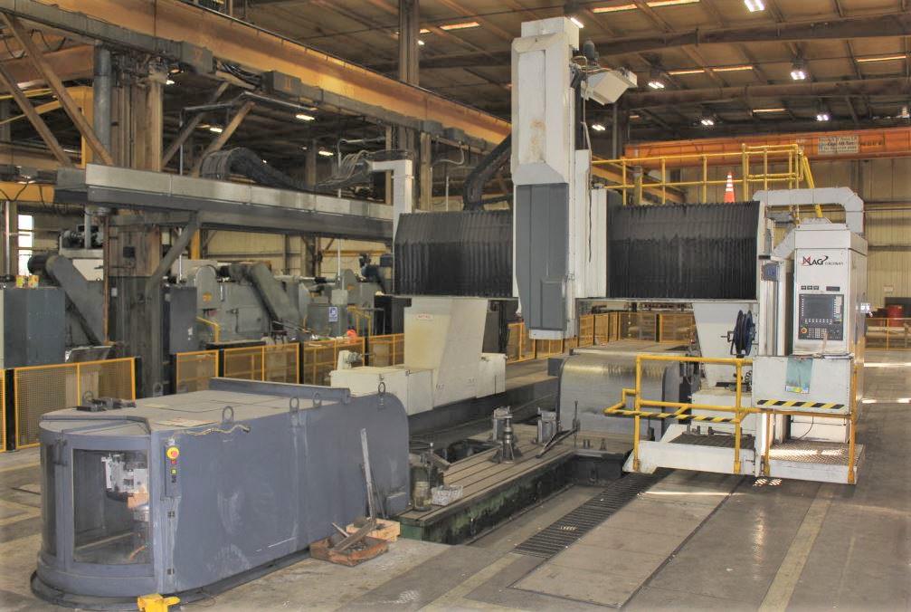 HENRI LINE GICAMILL 29 HS/5 5-Axis CNC Travelling Gantry Mill ...