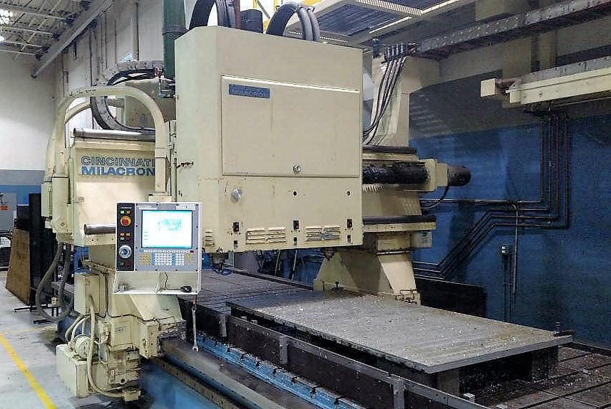 CINCINNATI 3-Spindle CNC Gantry Profiler - Aerospace Gantry Mills & CNC ...