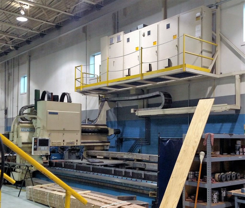 CINCINNATI 3-Spindle CNC Gantry Profiler - Aerospace Gantry Mills & CNC ...