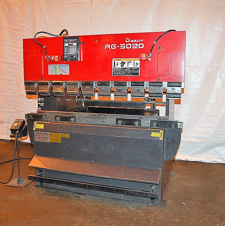 Amada RG-5020LD 55 Ton x 6' 2-Axis CNC Upacting Press Brake - Brakes ...