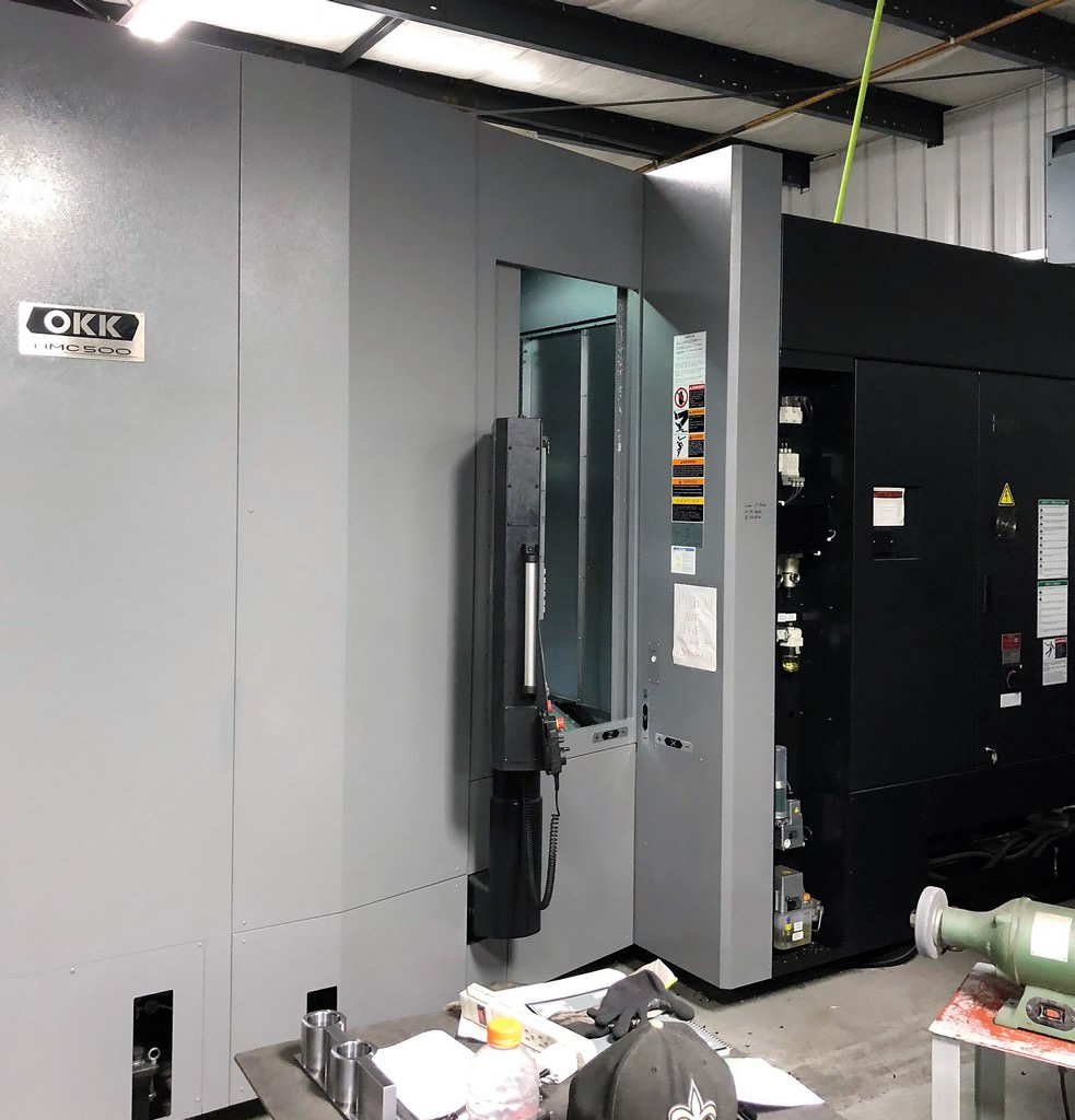 OKK HMC500 CNC Horizontal Machining Center - Machining Centers ...