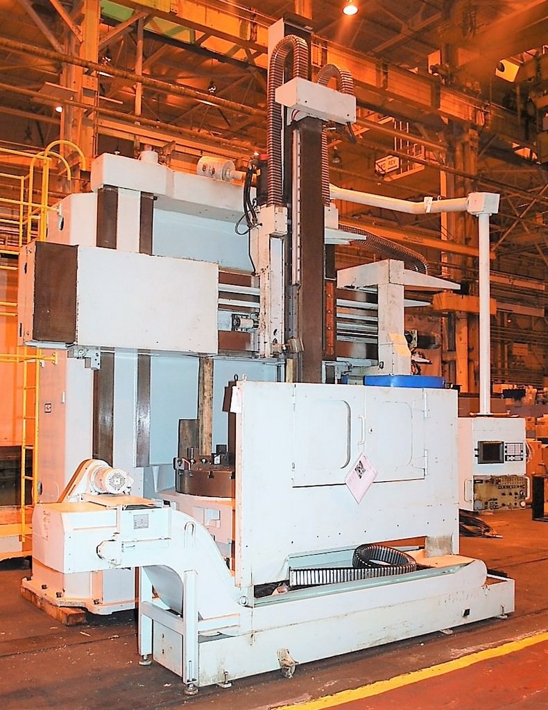 Giddings & Lewis 42" CNC Vertical Boring Mill - Boring Mills Vertical ...