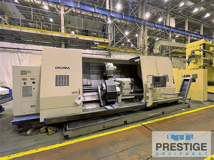 Used OKUMA LU45 4-Axis CNC Lathe| Prestige Equipment
