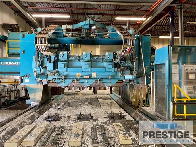 CINCINNATI High Performance 3-Spindle 5-Axis CNC Gantry Profiler ...