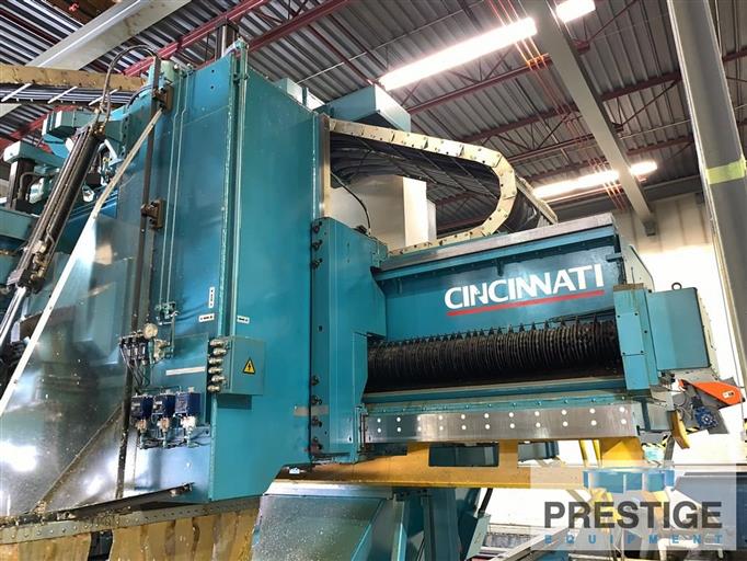 CINCINNATI High Performance 3-Spindle 5-Axis CNC Gantry Profiler ...