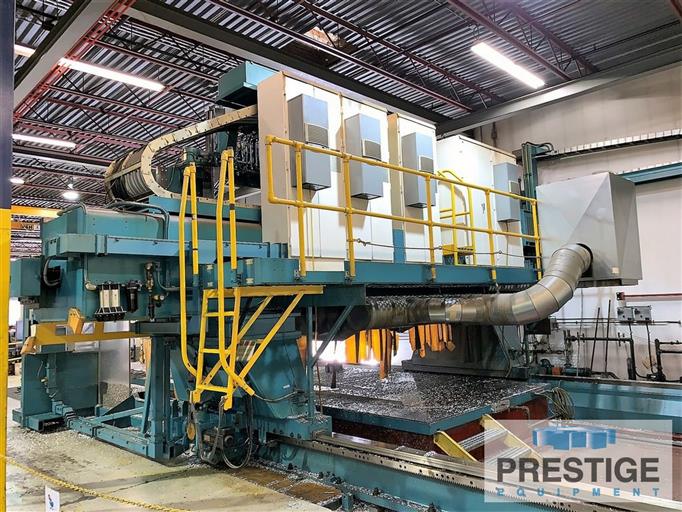 CINCINNATI High Performance 3-Spindle 5-Axis CNC Gantry Profiler ...