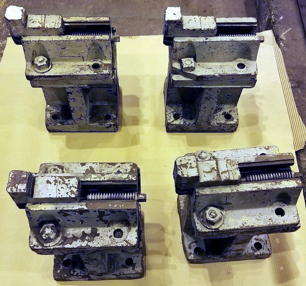 Used Chuck Jaws (4) 10" x 8.75" x 6.5"| Prestige Equipment