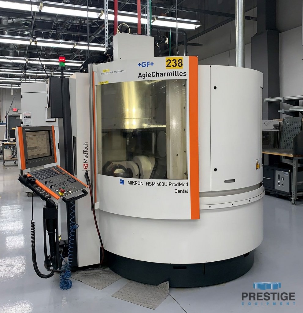 Mikron HSM-400U CNC 5-Axis High Speed Machining Center - Machining Centers Vertical CNC Ref ...