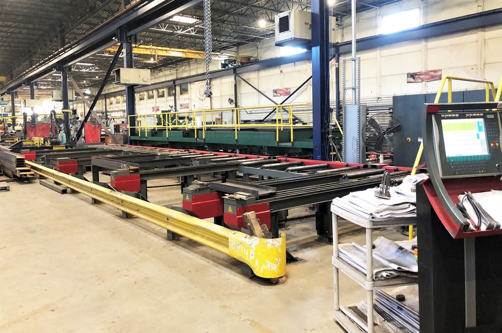 Voortman V806M Robotic Structural Plasma Coping System - Beam Coping ...