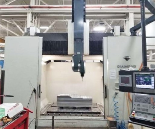 Used Parpas Diamond 5 Axis CNC Gantry Type Vertical Machining Center ...