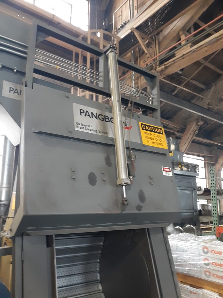 Pangborn Rotoblast 6GN Barrel Blast Cleaning System - Shot Blast ...