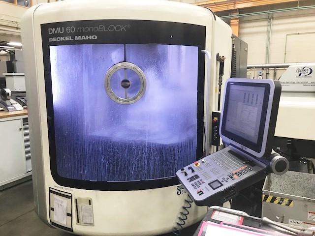 Used DMG DMU-60 MonoBLOCK 5-Axis CNC Vertical Machining Center| Prestige Equipment