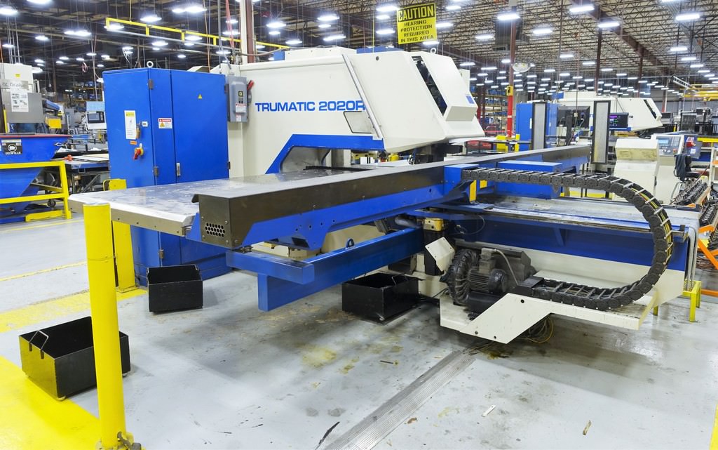 TRUMPF Trumatic 2020R 22 Ton CNC Punch & Contour Machine With ...