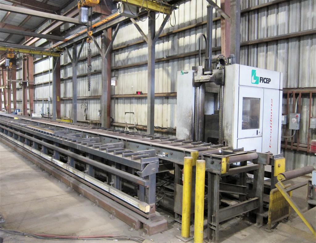 Ficep Excalibur 12 CNC Single Spindle Traveling Column Drill - Beam ...