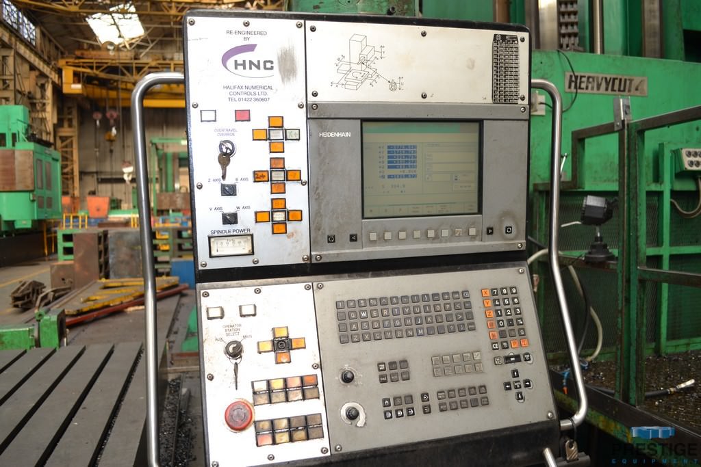 SCHARMANN Heavycut Ram Type 7.87" CNC Floor Type Horizontal Boring Mill ...