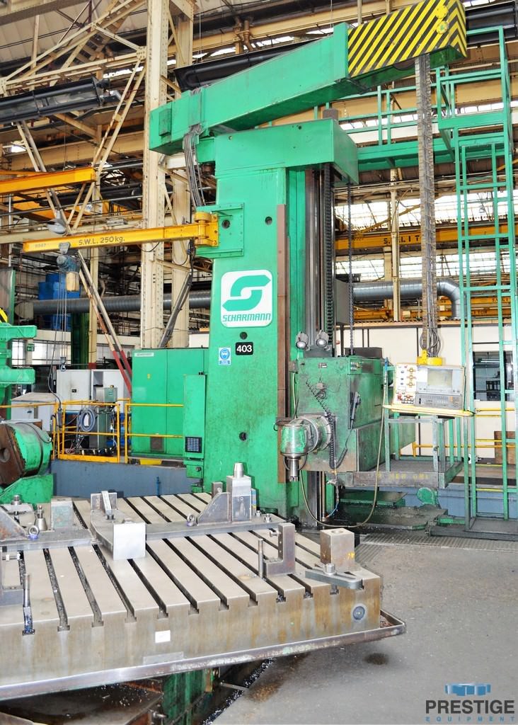 Used Scharmann Heavycut 1.1 CNC Ram Type Horizontal Boring Mill ...