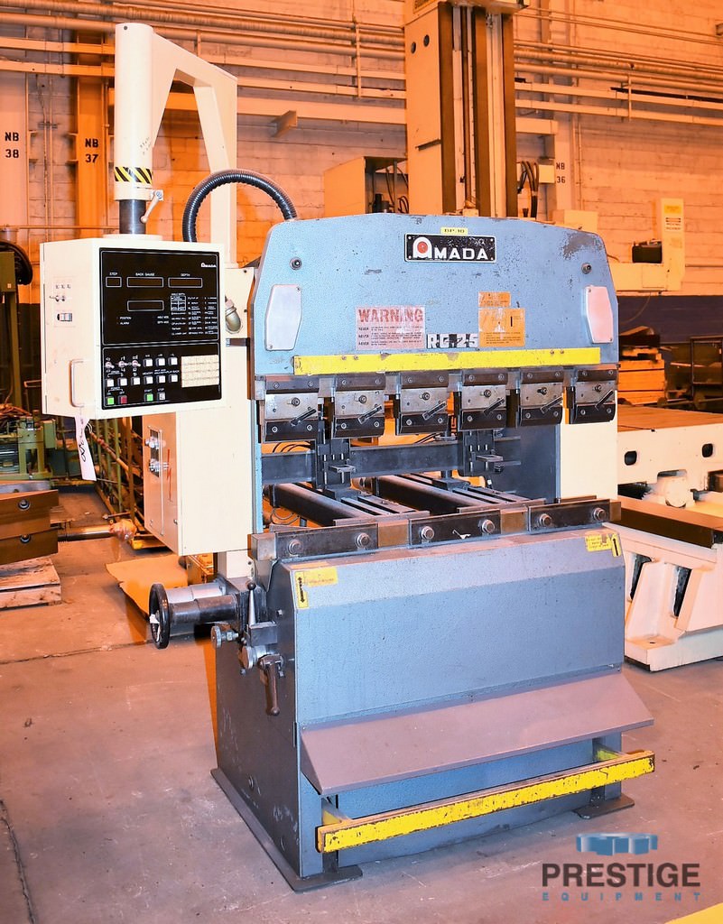 Amada RG-25 27.5 Ton x 4' Up-Acting CNC Press Brake - Brakes Press ...