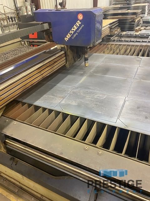 Used Messer Metal Master Plus 8' x 25' Plasma Cutting Table| Prestige ...
