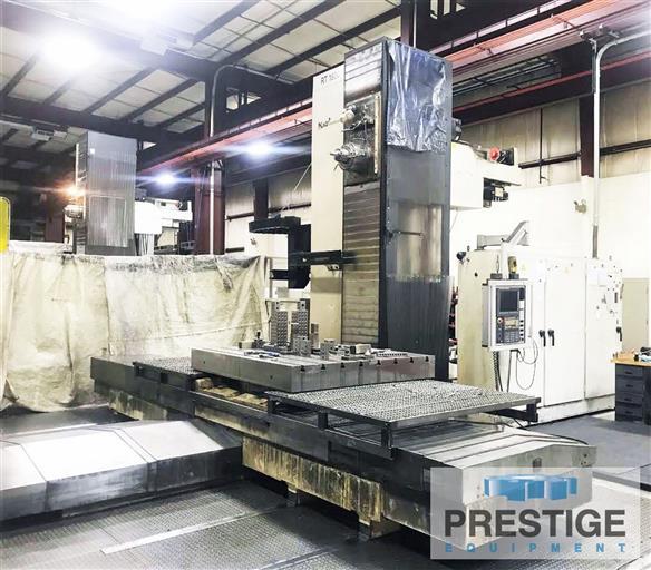 Used Giddings & Lewis RT-1600 6.1" CNC Table Type Horizontal Boring ...