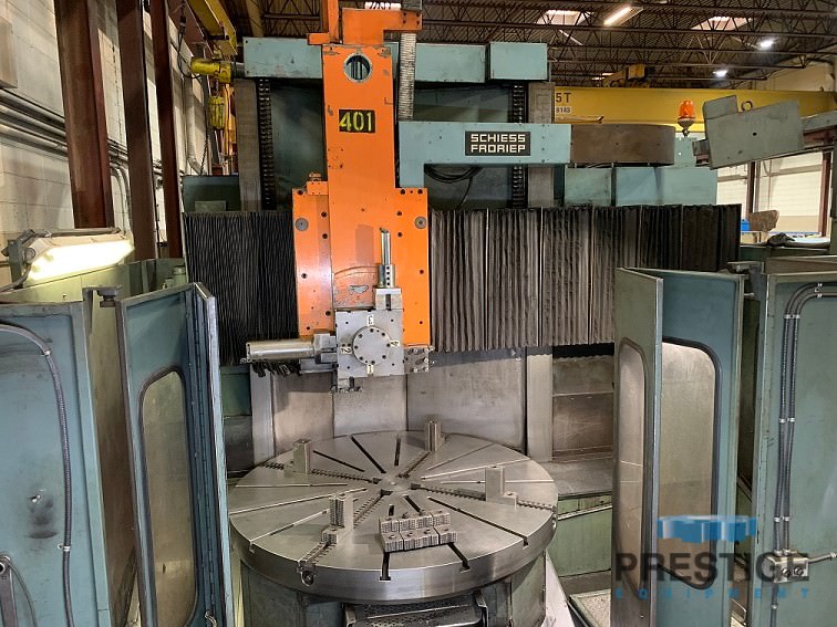 Schiess Froriep 78" CNC Vertical Turret Lathe - Boring Mills Vertical ...