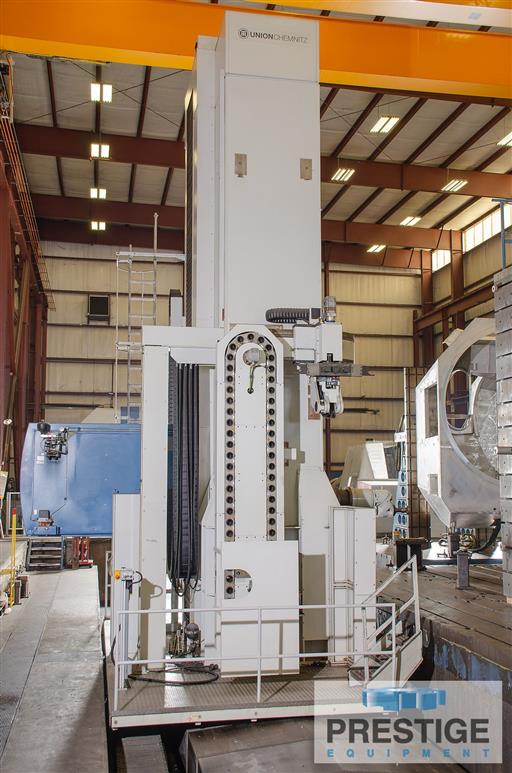 Union PCR160 Plus CNC 160 MM Ram Type Traveling Column Horiz Boring ...