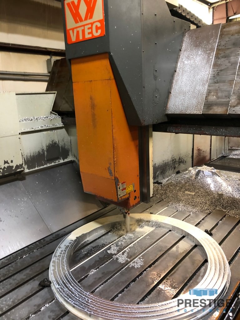 VTEC VF-4000 3-Axis CNC Double Column Machining Center - Machining ...