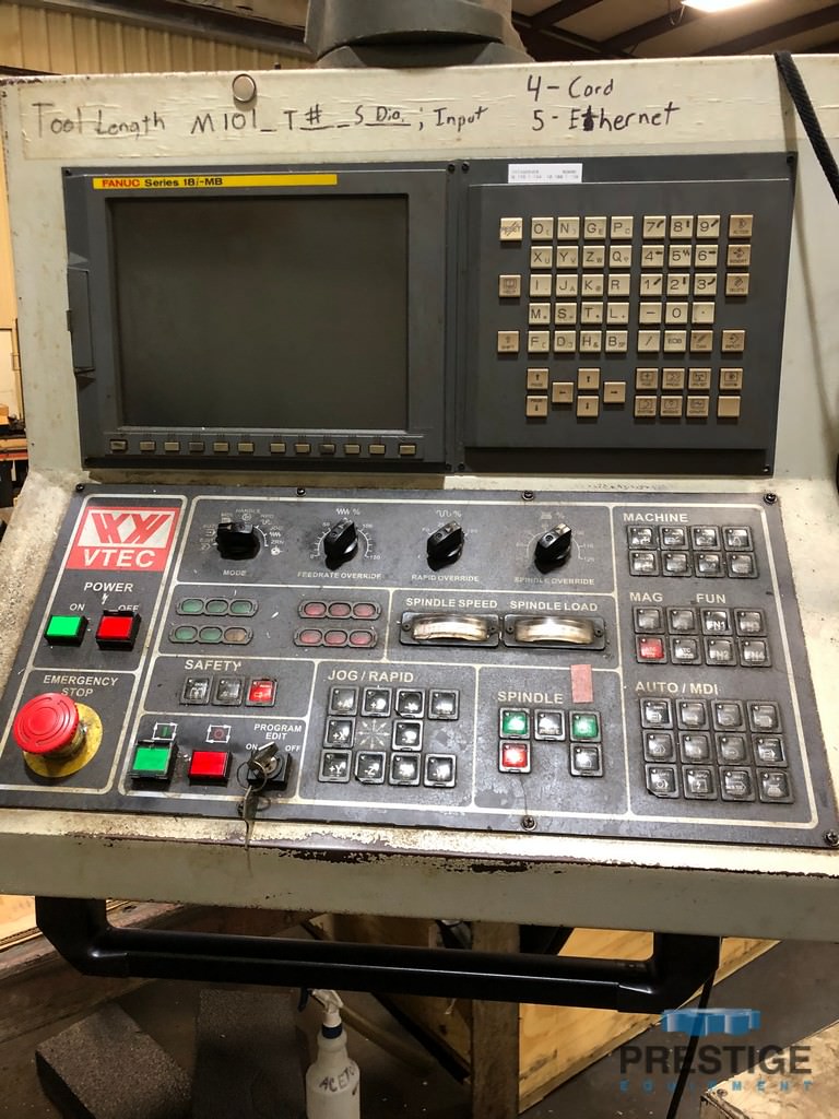 VTEC VF-4000 3-Axis CNC Double Column Machining Center - Machining ...