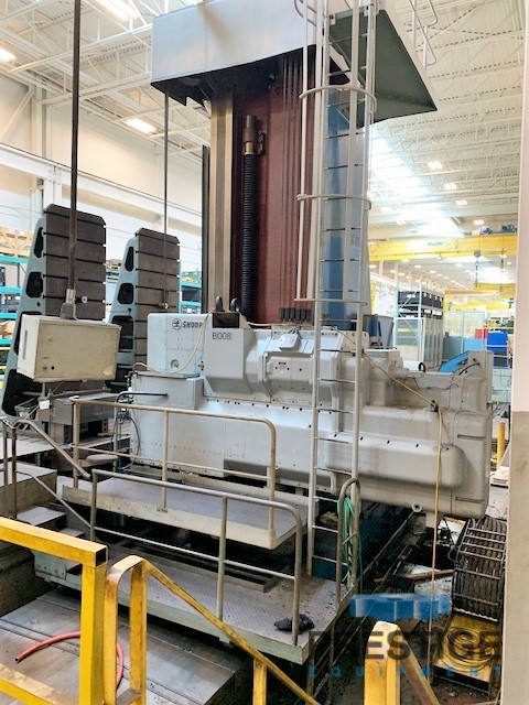 Skoda W200 H N/C CNC Ram Type Horizontal Boring Mill - Boring Mills ...