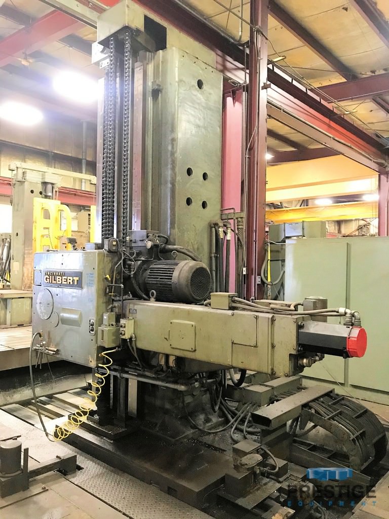 Used Cincinnati-Gilbert MacroCenter 5" CNC Table Type Horizontal Boring ...