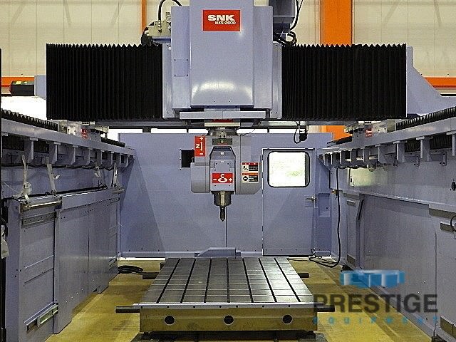 Used SNK- MKS-2000 5-Axis CNC Gantry Mill| Prestige Equipment