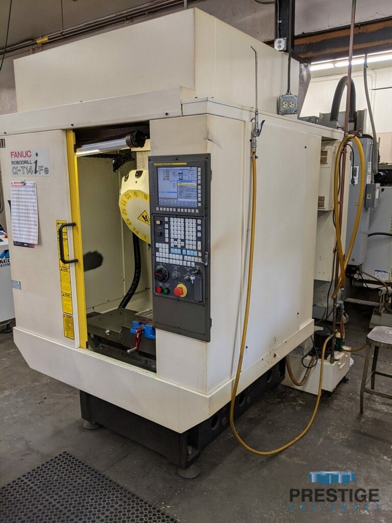 FANUC Robodrill Alpha T14iFe 4-Axis CNC Drilling and Tapping Center ...