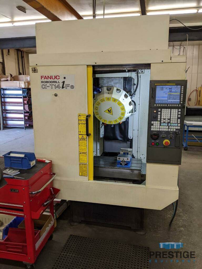 FANUC Robodrill Alpha T14iFe CNC Drilling and Tapping Center ...