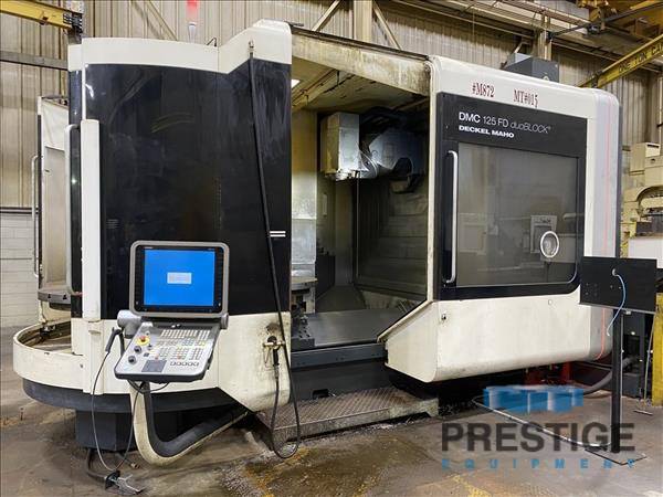 DMG Deckel Maho DMC 125 FD DuoBlock 5-Axis Machining Center - Machining ...