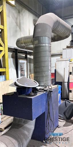 Messer TMC4512 Plate Cutting System, (2) Gantry's On Shared Slagger ...